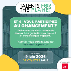 Talents for the Planet revient le 9 juin 2026 au CENTQUATRE Paris ...